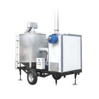 China PLC Mini Mobile Electric Grain Dryer Compact For Agricultural for sale