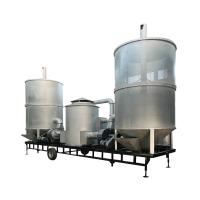 China Portable 15tons Per Batch Mobile Rice Dryer Machine Diesel Corn Grain Dryer for sale