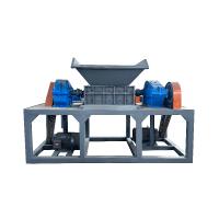 China High Productivity Coconut Husk Shredder Machine Double Shaft For Shell 260mm Blade for sale