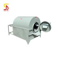 China Horizontal Fruit Small Rotary Dryer And Medium Sized Drum Dryer Coffee Bean Chestnut Drum Dryer for sale