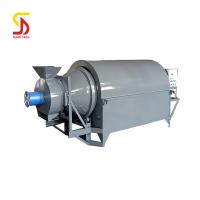 China High Performance Sawdust Slag Mini Rotary Drum Dryer For Tea Barley Malt for sale