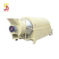 China Industrial Electric Drum Dryer Salt Residue Wood Chip Animal Feed Pellet Rotary Dryer for sale