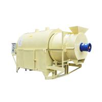 China Small Automatic Feeding Mini Rotary Drum Dryer ZQ250 Reducer 1000*2900 Inner Cylinder Dimensions for sale