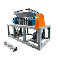 China Copper Wire Scrap Iron Shredders Cylindrical Two Shaft Shredder Equipment for sale
