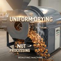 China Agricultural Rotary Dryer Machine Electric Heating Rotary Drum Dryer Soybean Sunflower Seeds Nuts Rotary Dryer for sale