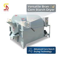 China ZQ400 River Sand Mini Rotary Drum Dryer Rice Bran Corn Bran Corn Starch Rotary Dryer Machine for sale