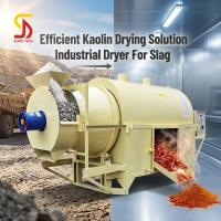 China Compound Fertilizer Furnace Slag Kaolin Mini Rotary Dryer Chili Pepper Food Powder for sale