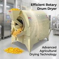 China Corn Rice Wheat Sorghum Drum Dryer Agricultural Product Drying Equipment Factory Direct Sales Automatic Rotary Dryer for sale