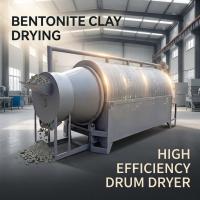 China High efficiency Drum electric drum dryer  Stone Sand Wood Chips Bentonite And Clay Dryer for sale