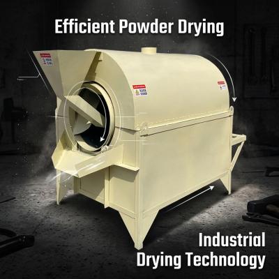 China Multifunctional Powder Particle Small rotary dryer Carbon Steel  Compound Fertilizer Slag Kaolin Dryer for sale