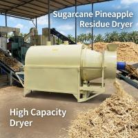 China Sugarcane Pineapple Spinach Residue Small Rotary Dryer ZQ350 for sale