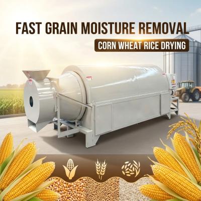 China Agricultural Drum Corn Wheat Rice Grain Dryer Machine High Efficiency for sale