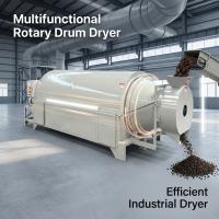 China Multifunctional Small Rotary Drum Dryer Coal Sludge Ore Slag Drum Dryer for sale