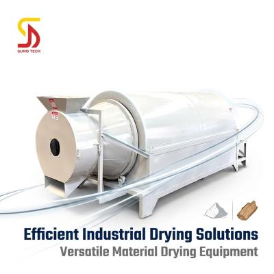 China Industrial Powder Rotary Dryer Slurry and Sand Rotary Dryer Sawdust and Wood Chip Drum Dryer for Sale for sale