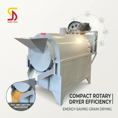 China Compact Energy-Efficient Rotary Dryer with Efficient Drying for Grain and Agricultural Products for sale