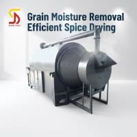 China Compact Household LPG Rotary Drum Dryer with 3mm Cylinder Thickness for Efficient Drying of Food Spices and Grains for sale
