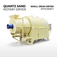 China River Sand Quartz Sand Small Drum Dryer Sawdust Sand Rotary Drum Dryer for sale
