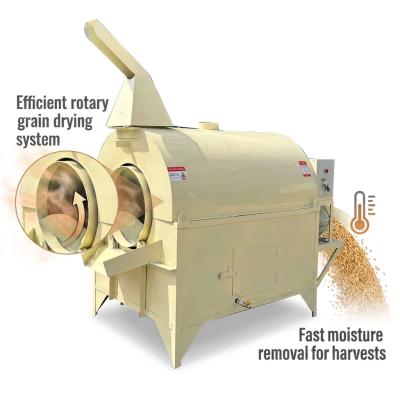China Automatic small rotary dryer Corn Rice Wheat Sorghum Agricultural Product Drying Equipment for sale