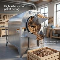 China High Safety Small Rotary Food Drum Dryer For Wood Pellets  Mini Rotary Dryer for sale