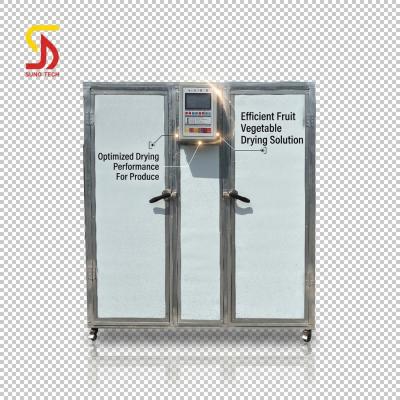 China Fruit And Vegetable Tray Drying Oven Industrial Dehydrator For Potato Tomato  850kg/h Evaporation for sale