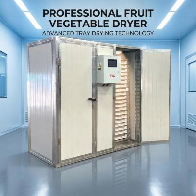 China Large Capacity Industrial Drying Oven Energy Saving Electric Fruit And Vegetable Dehydrator Tray Drying Oven for sale