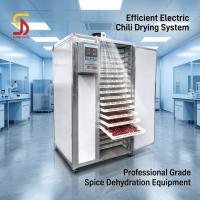 China Automatic Chili Dryer Machine Electric Pepper Drying Equipment Uniform Airflow for Spices Powder Production for sale