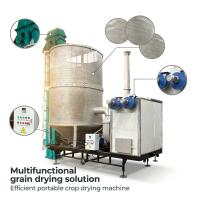 China Vertical Paddy Mobile Grain Dryer Machine Wheat Rice Multifunctional for sale