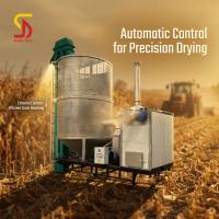 China New 50t/d Corn Mobile Grain Dryer Grain Dryer External Elevator Agricultural Automatic Wheat Corn Grain Dryer for sale