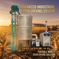 China Suno 45t/D Mobile Paddy Dryer Wheat Portable Grain Dryers for sale