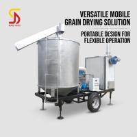 China New 30t/d Diesel Mobile Grain Dryer Paddy Rice Grain Dryer Corn Mobile Grain Dryer for sale