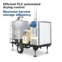 China PLC Mini Mobile Electric Grain Dryer Compact For Agricultural for sale
