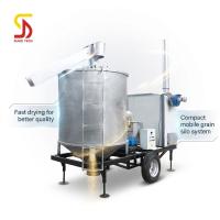 China New 30t/D Mini Rice Corn Maize Dryer Machine Wheat Grain Silo Grain Dryer for sale