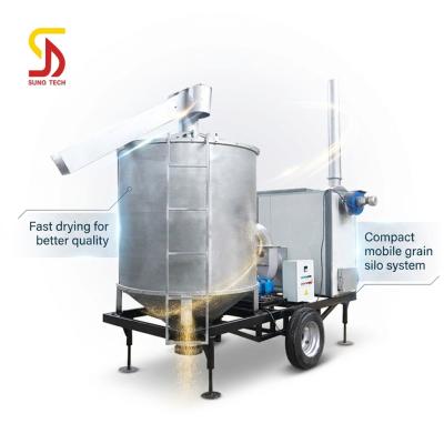 China New 30t/D Mini Rice Corn Maize Dryer Machine Wheat Grain Silo Grain Dryer for sale