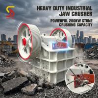 China Heavy Duty Granite And Basalt Stone Jaw Crusher Machine 180r/Min 280 kW for sale
