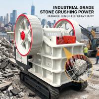 China Industrial Stone Jaw Rock Crusher For Sale 250r/Min Rotational Speed Of Eccentric Shaft for sale