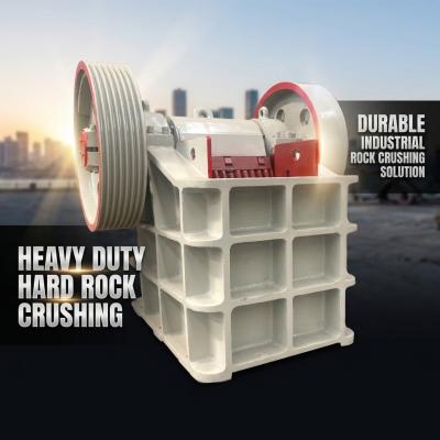 China Hard Rock Trio Jaw Crusher Machine For Sale Customisable With Diesel Engine for sale