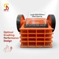 China Limestone Gold Ore Jaw Crusher Machine 300 R/Min 500*1500mm Feed Opening Size for sale