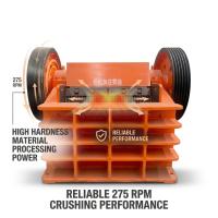 China Small Mini Jaw Crusher Machine Hardness Stone Crusher 275r/Min for sale