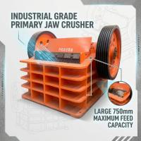 China 200r/Min Concrete Jaw Crusher Mining Diesel Engine Jaw Crusher Maximum Feed Size 750mm for sale