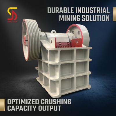 China Motor Driven Quarry Stone Fine Jaw Crusher Quarry Aggregate Jaw Crusher for sale