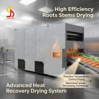 China Continuous Drying Energy Saving High Efficiency Mesh Belt Dryer for Roots Stems and Leaves for sale