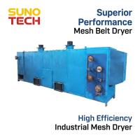 China Eco-Friendly High Productivity Energy Saving Mesh Belt Dryer for Industrial Applications for sale