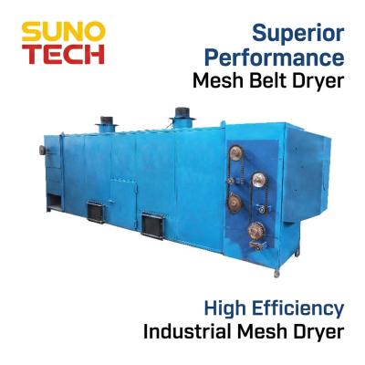 China Eco-Friendly High Productivity Energy Saving Mesh Belt Dryer for Industrial Applications for sale