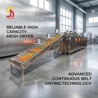 China Automatic Energy Saving High Efficiency Mesh Belt Dryer Industrial Drying Machine for sale