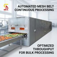 China Automatic Multifunctional Energy Saving Mesh Belt Dryer for Food and Chemical Processing for sale