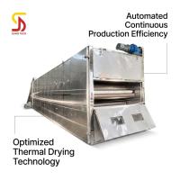 China Continuous Operation Mesh Belt Dryer with Precise Temperature Control and Energy Saving Hot Air Circulation Drying Equipment for sale