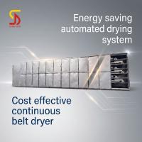 China High Efficiency Low Cost Wire Belt Dryer with Carbon Steel/SS304/SS316L Construction and 1 Year Warranty for sale