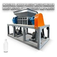 China Multifunctional Waste Recycling Plastic Bottle Shredder Big Plastic Film Shredder Machine for sale