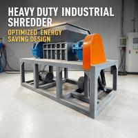 China Energy Saving Automatic Waste Shredding Machine  ZQ500 Reducer 2800*1200*1700mm for sale