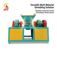 China High Capacity Industrial Stone Shredder Machine Plastic Shredder For Sale Heavy Duty 10-15t/H for sale